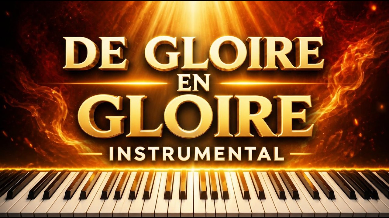 DE GLOIRE EN GLOIRE INSTRUMENTAL | 1H Piano - YouTube
