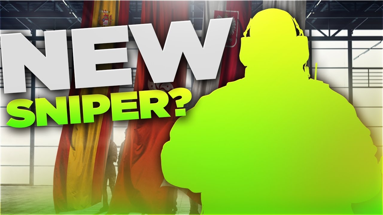 Rainbow Six Siege - New Sniper Operator ? - YouTube