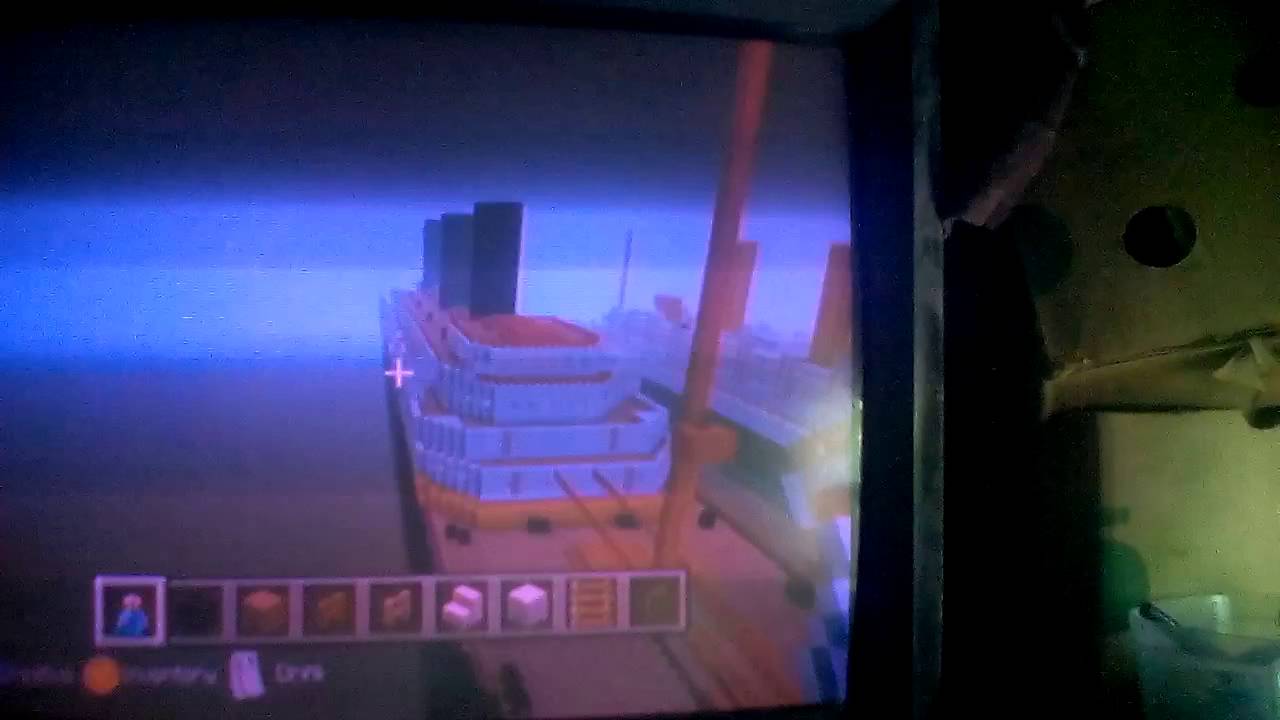Minecraft Lusitania build final update - YouTube