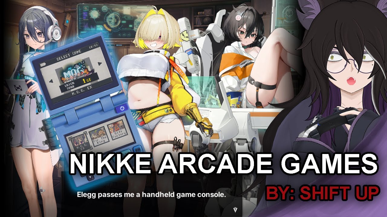 【Vtuber】Goddess of Victory NIKKE ARCADE GAMES - YouTube