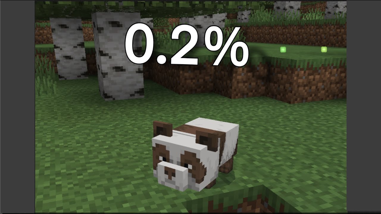 Finding the RAREST mobs in minecraft Creative mode - YouTube