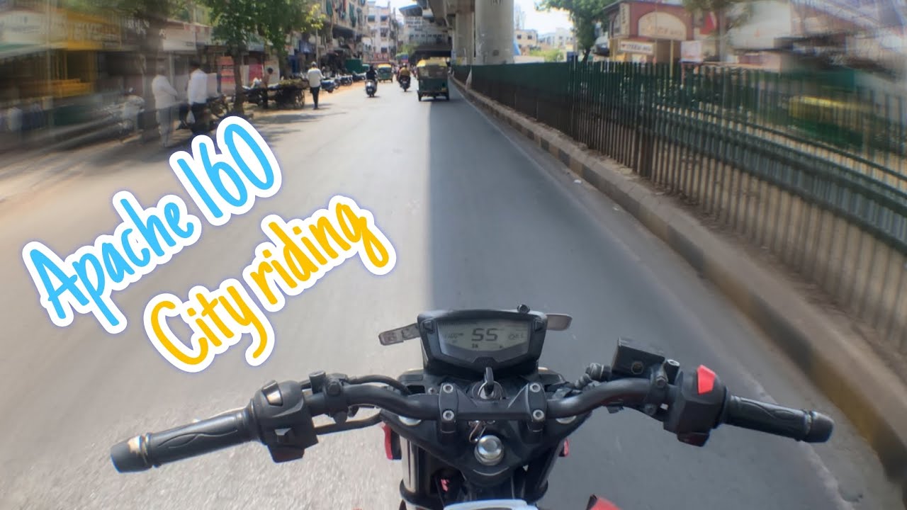 APACHE 160 BIKE CITY RIDING 🔥 | RAHUL SONI | The GJ 01 Rider - YouTube