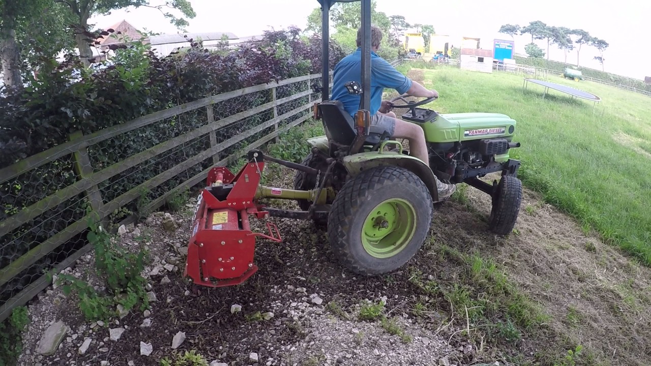 Rotovating /Cultivation - YouTube