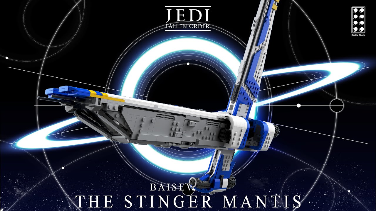 【LEGO Star Wars MOC】Stinger Mantis (Jedi Fallen Order&Jedi Survivor ...
