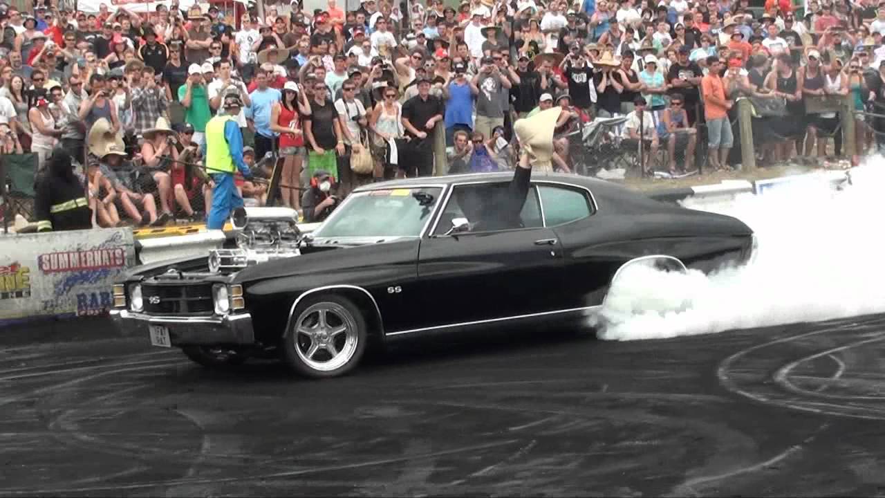 1FATRAT - Awesome Supercharged Chevelle Burnout - YouTube
