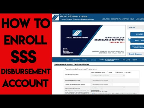 HOW TO ENROLL YOUR SSS DISBURSEMENT ACCOUNT. What is SSS disbursement ...