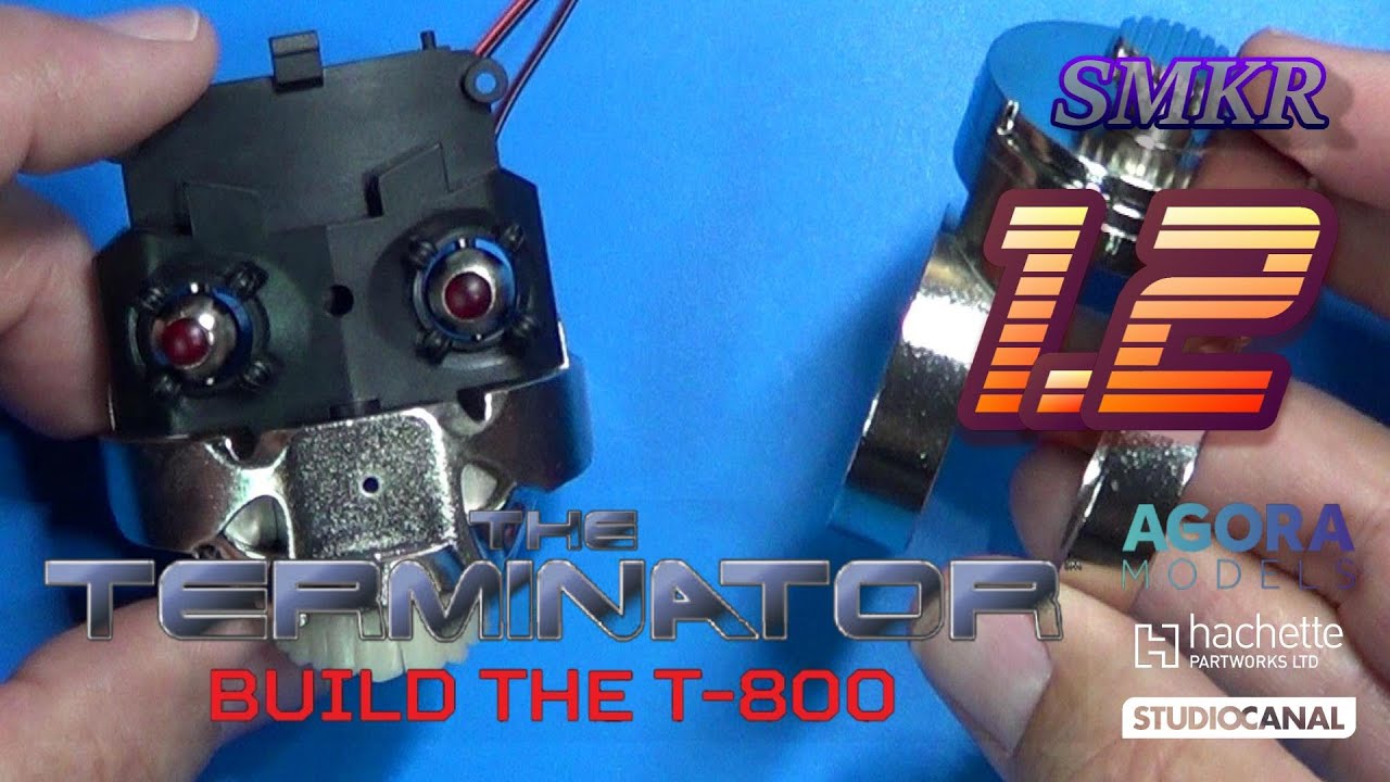 Agora Models Build the T-800 Terminator Pack 1 Stage 2 - Teeth for the ...