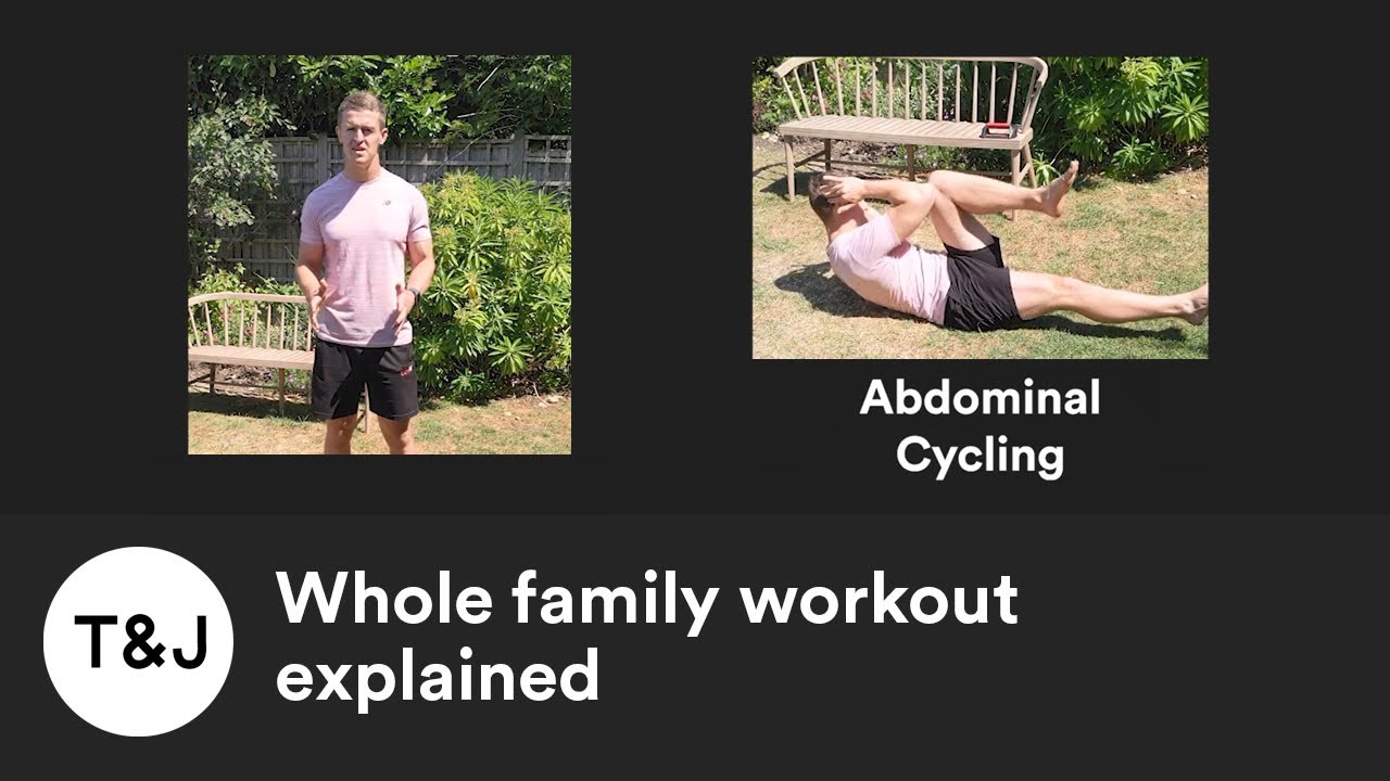 Whole family workout explained: TOM & JACK team up with Max Bridger ...