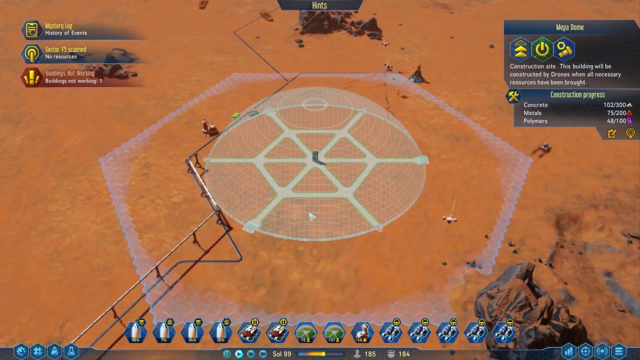 SURVIVING MARS Ep...11 MEGA DOME! - YouTube
