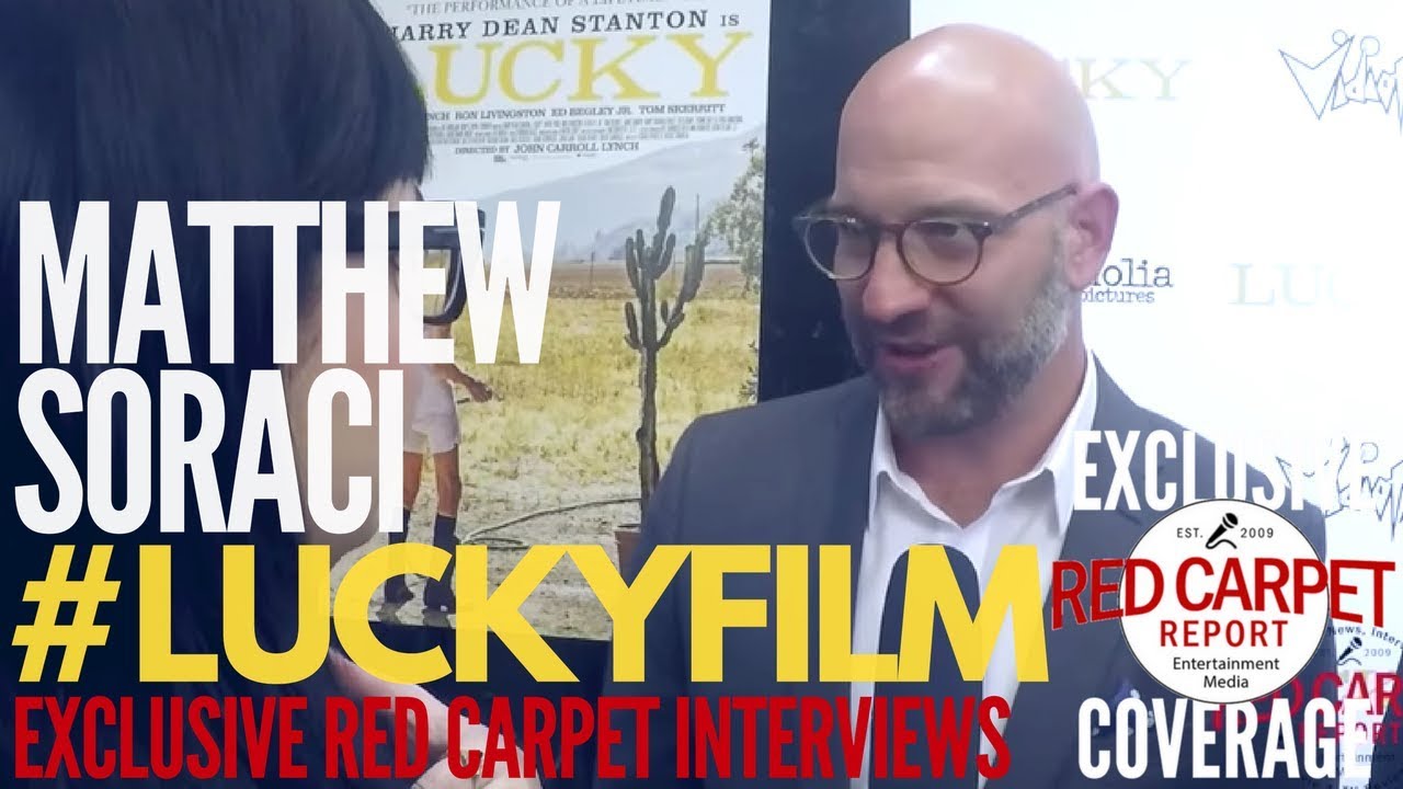 Matthew Soraci, producer, interviewed at the Los Angeles Premiere of ...