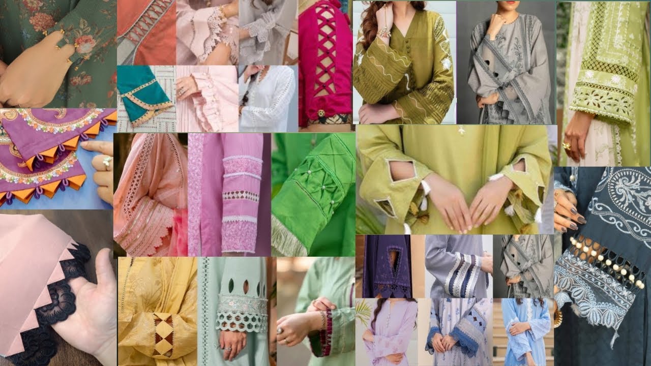 Sleeves Designs for printed Khadar suit 2025//Asteen Design for Kurti ...