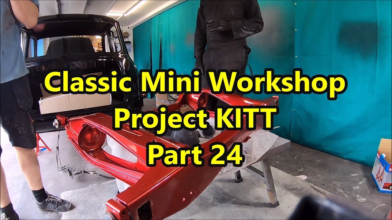 Classic Mini Workshop - Project KITT Pt. 24 - Rear Subframe build and ...