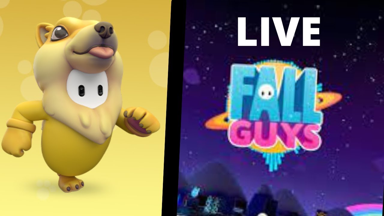 🔴 FALL GUYS SEASON 2 LIVE!! (ft the Doge Costume) - YouTube