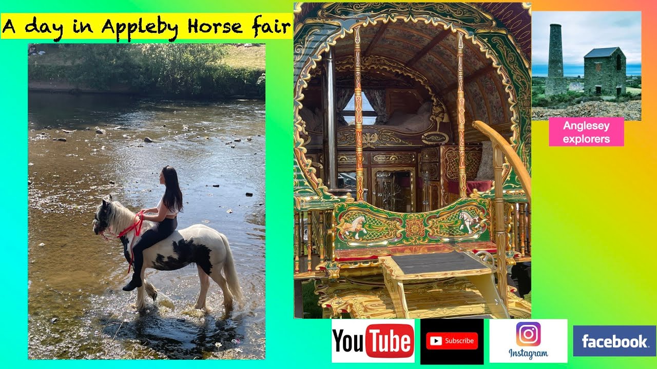 A Day out in Appleby horse show - YouTube