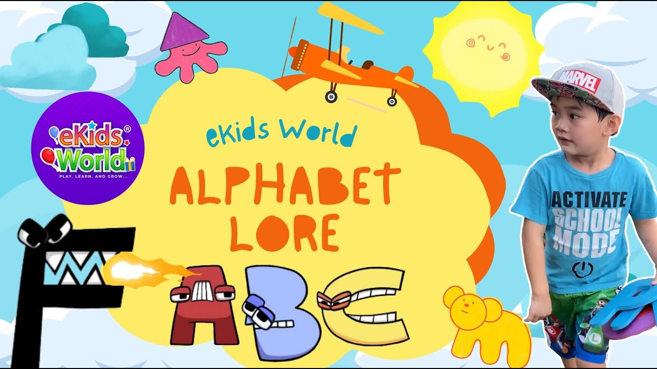 ALPHABET LORE - ABC Animals with Kaiser Vu || eWorld Kids - Play, Learn ...