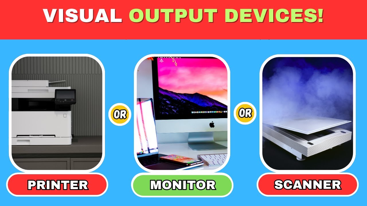 Input Output Devices Quiz Hardware Edition Quiz Quiz Bitsnbytesquiz Youtube