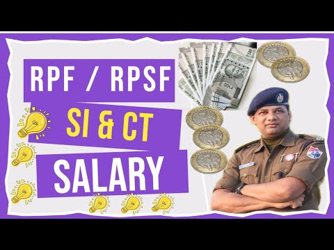 RPF new CT & SI salary per month #rpf #viral #video #motivation #salary ...