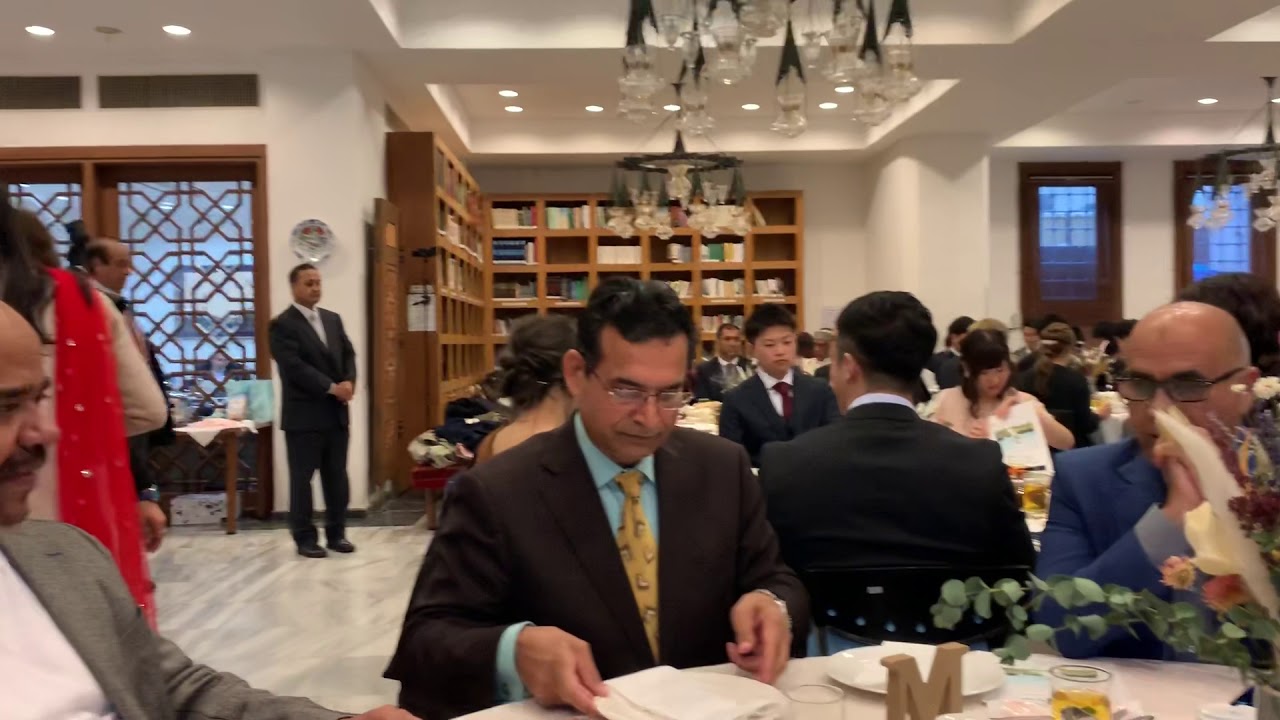 SALMAN JALALI son QASIM YOSUKE marriage ceremony - YouTube