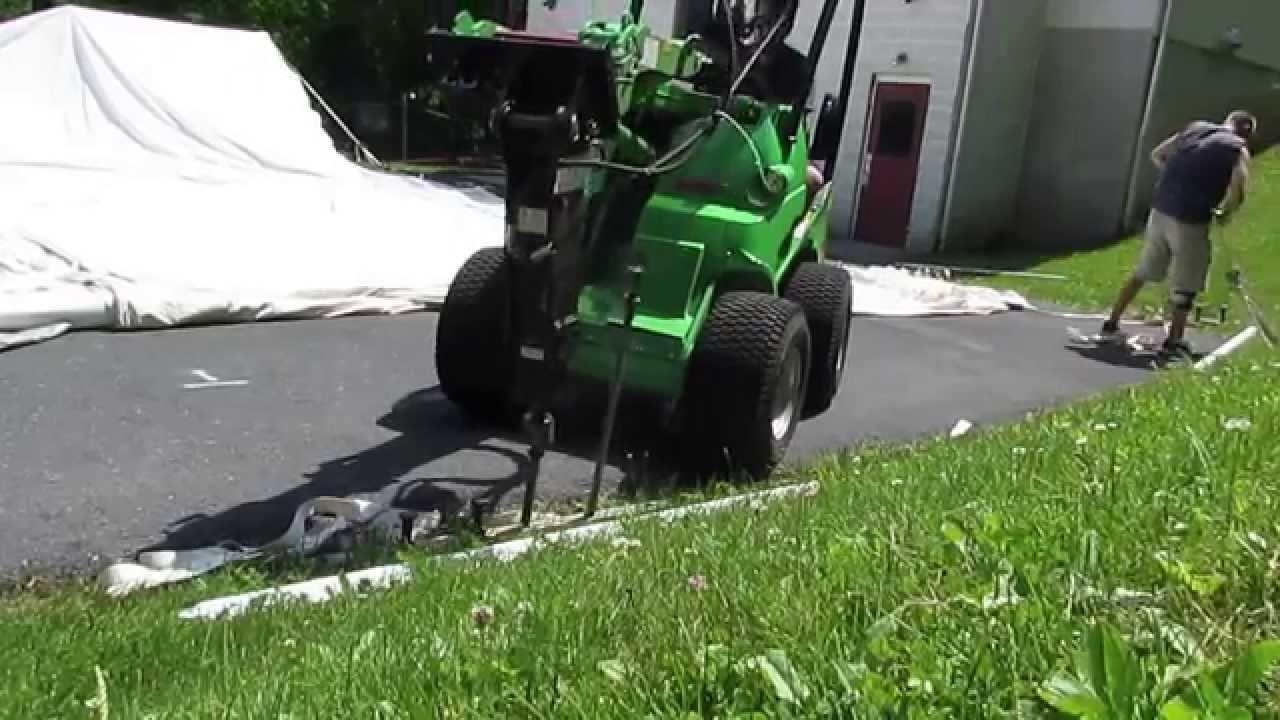 Tent OX: OX Driver on multiple job sites - YouTube