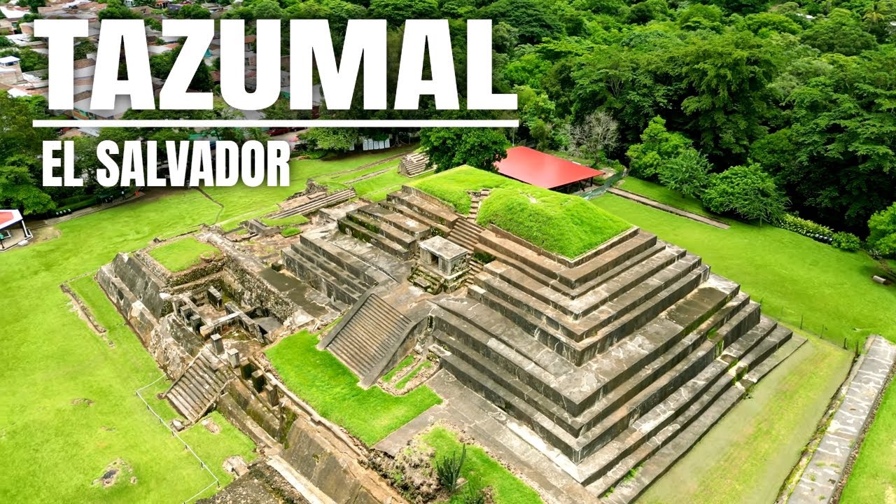 Tazumal El Salvador | Ancient Mayan Pyramid in the Middle of the city ...