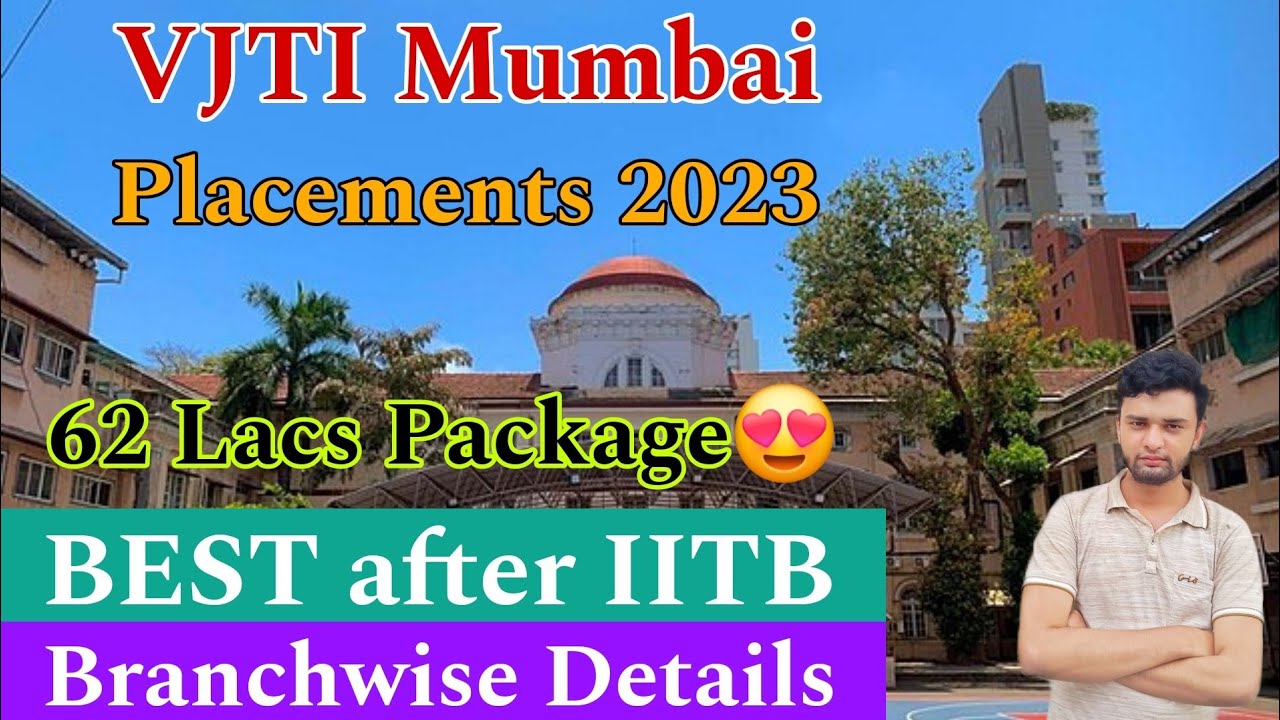 VJTI Mumbai Placements 2023🔥 | 62 Lacs Package😍 | Branchwise Details ...