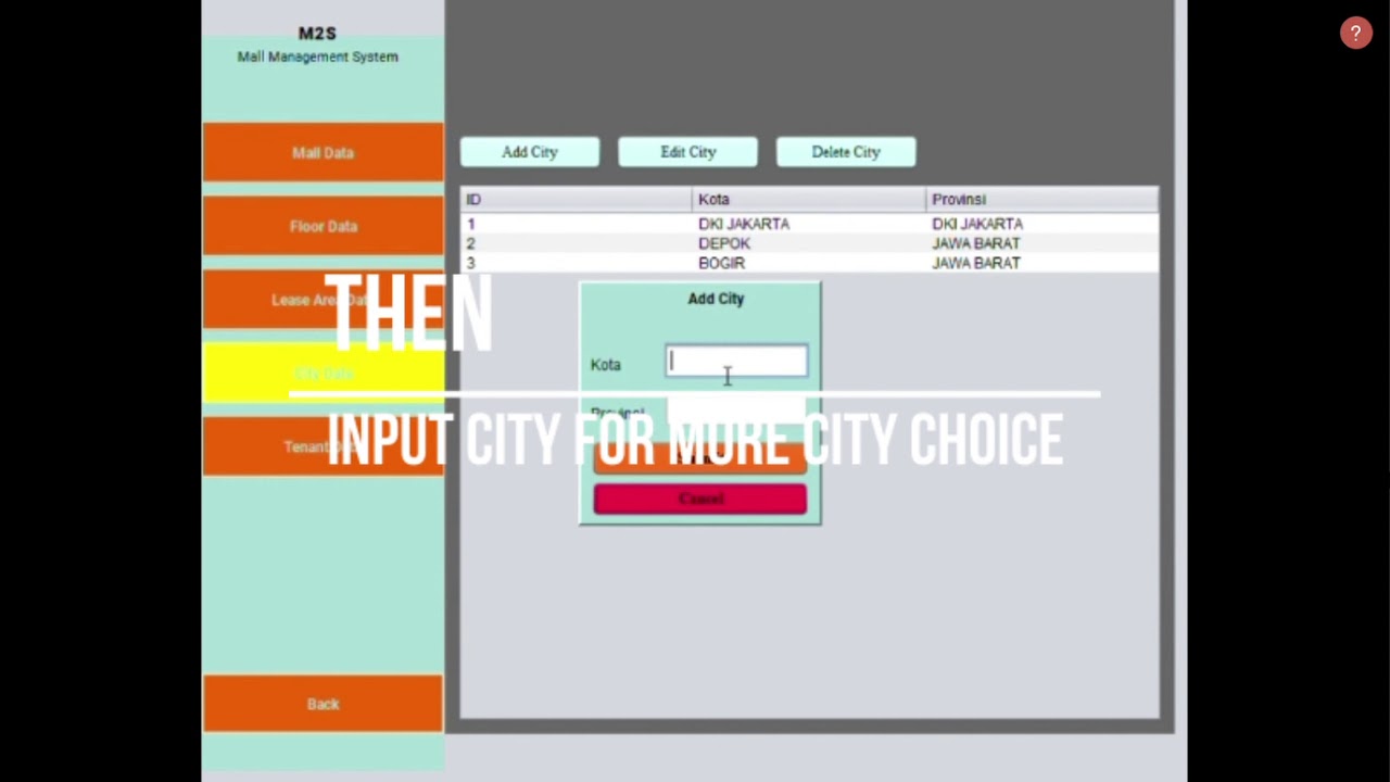 HOW TO USE Mall Management System Desktop Apps - YouTube