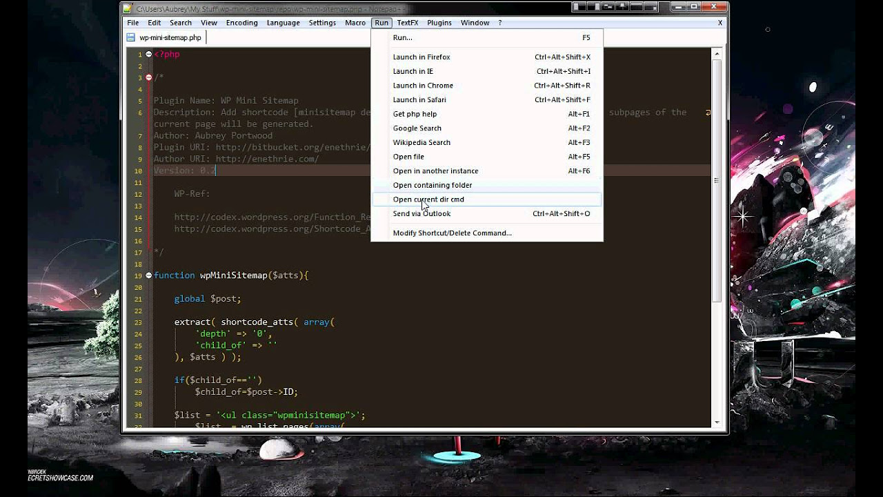 Solved Opening Current Directory Command In Notepad 9to5Answer Solved Opening Current Directory Command In Notepad 9to5Answer