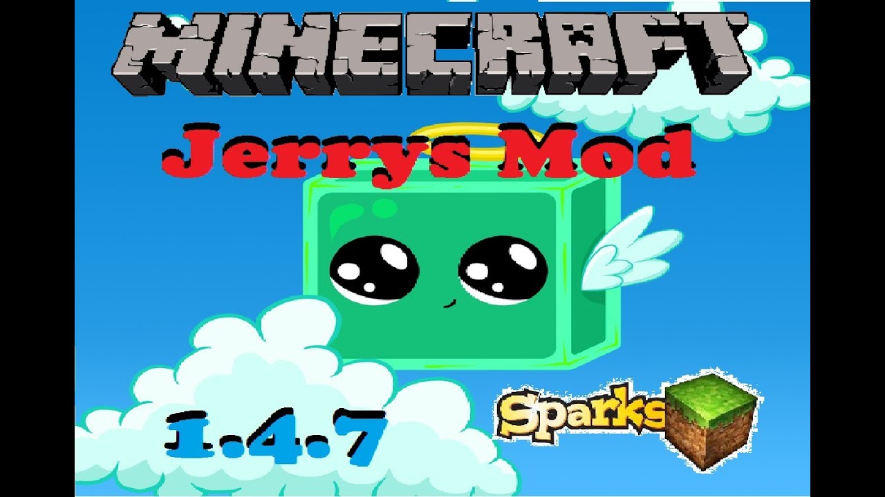 CaptainSparklez Jerry's Mod! Mod Review - YouTube