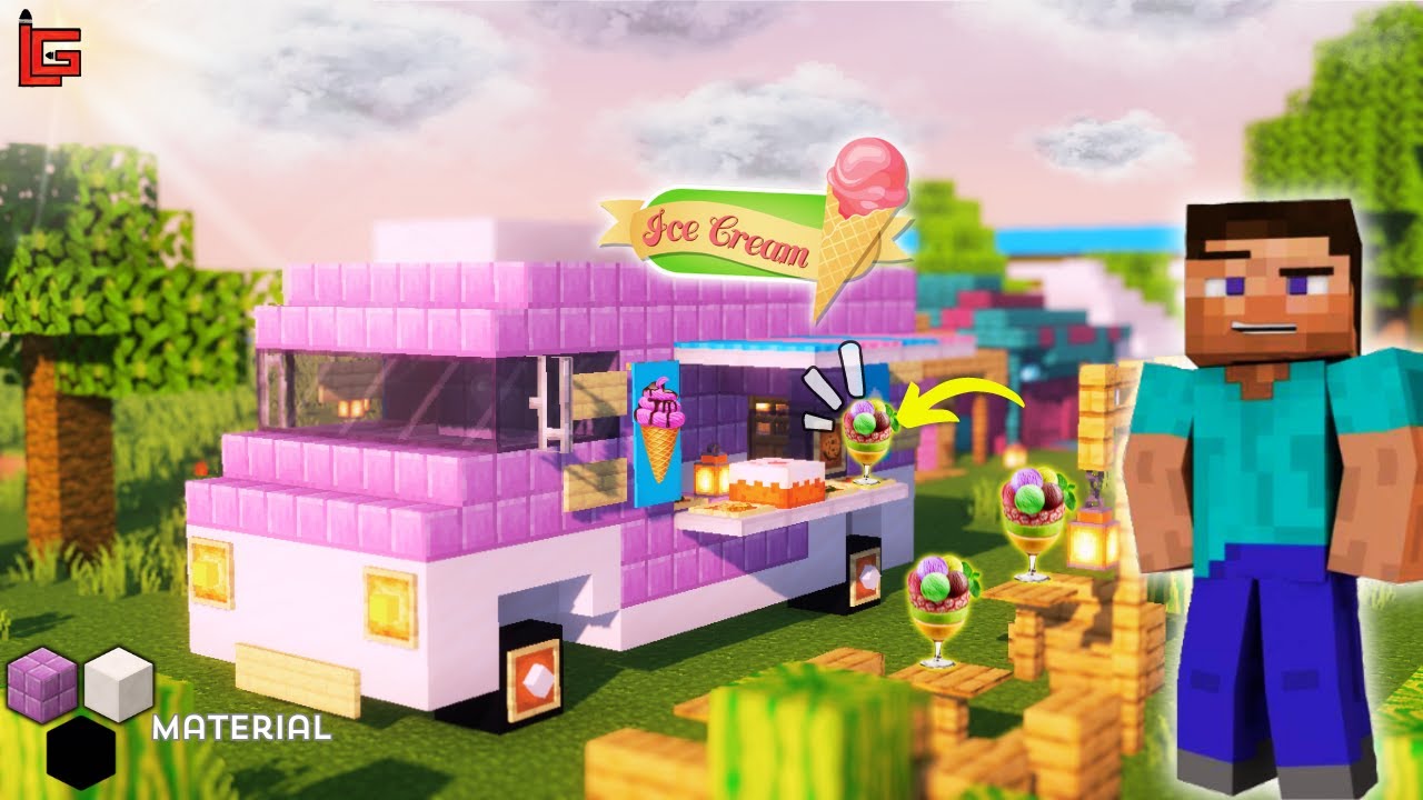 🍦Ultimate Minecraft Ice Cream Truck Build🚛|| Levis Gamer || - YouTube