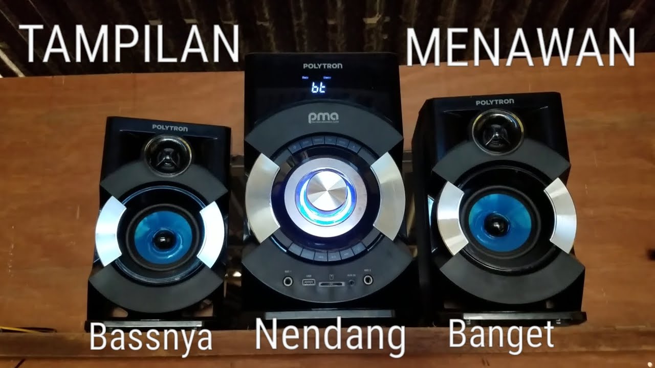 SPEAKER POLYTRON PMA 9507. SPEAKER BLUETOOTH TERBAIK...MURAH & SUARA ...