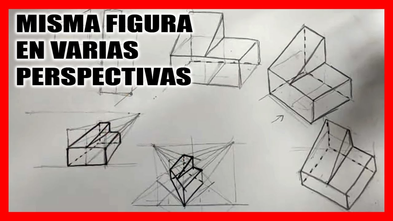 una MISMA figura en varias perspectivas - YouTube