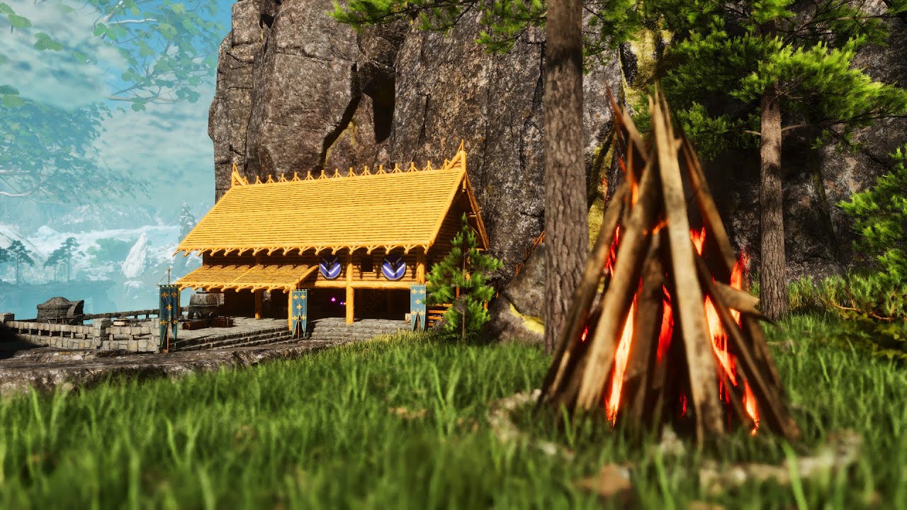 I Am Building a Viking Base in ARK: Survival Ascended on Svartalfheim ...