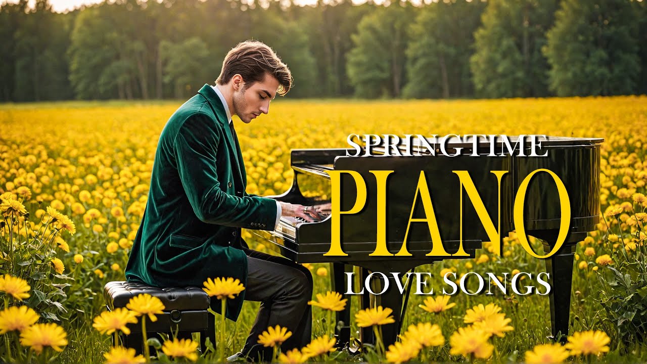 200 Most Beautiful Spring Piano Love Songs - Classic Relaxing Romantic ...