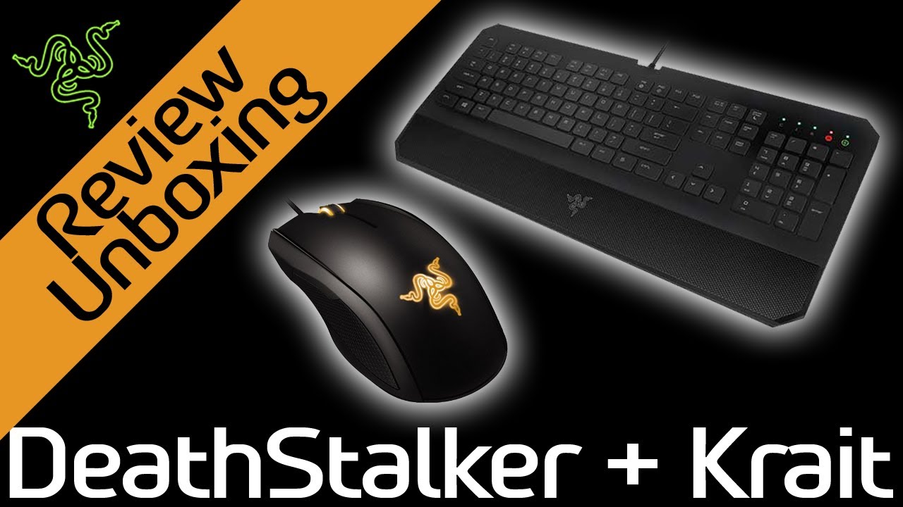 Razer Krait & DeathStalker (Mouse y Teclado para gamers) - Review y ...