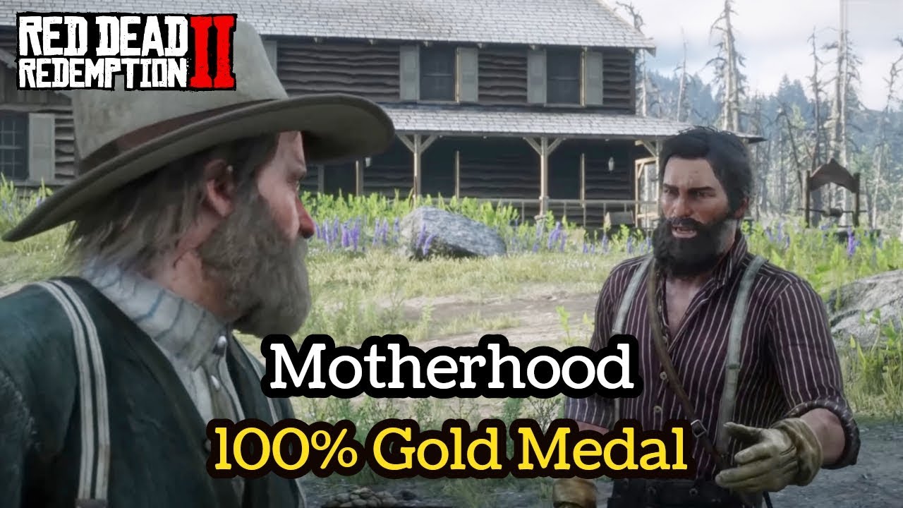 Red Dead Redemption 2 - Mission #91 Motherhood [Gold Medal] | PC ...
