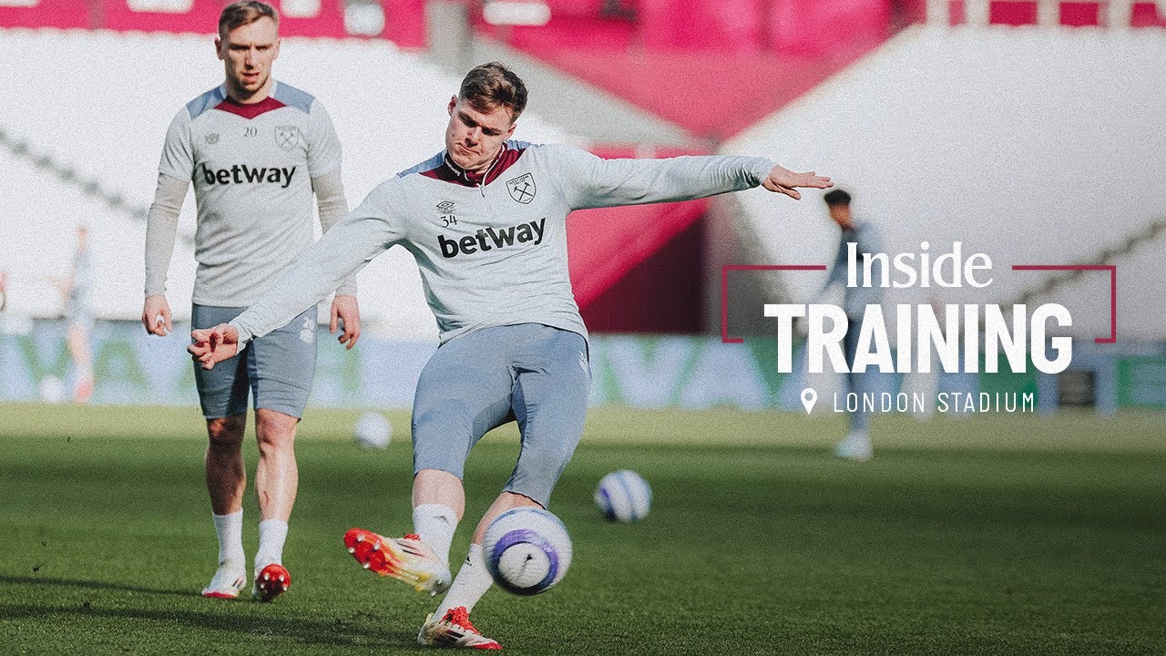 Evan Ferguson Shooting Practise At London Stadium 🎯 | Inside Training ...