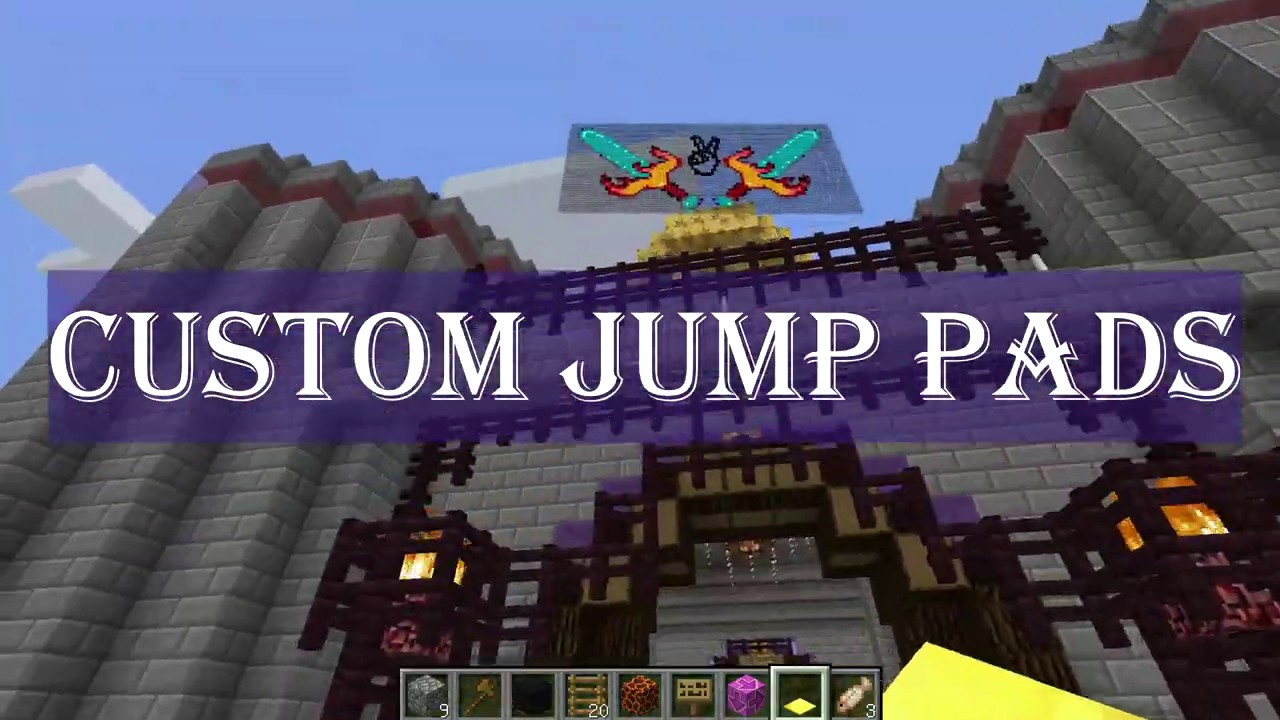 Custom Jumppads плагин Батут в Minecraft Настройка - YouTube