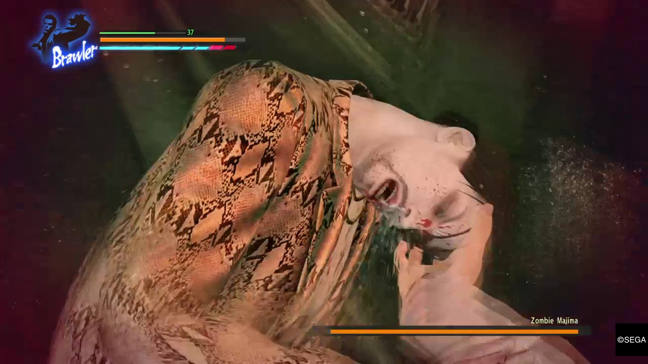 YAKUZA KIWAMI Zombie Majima? - YouTube