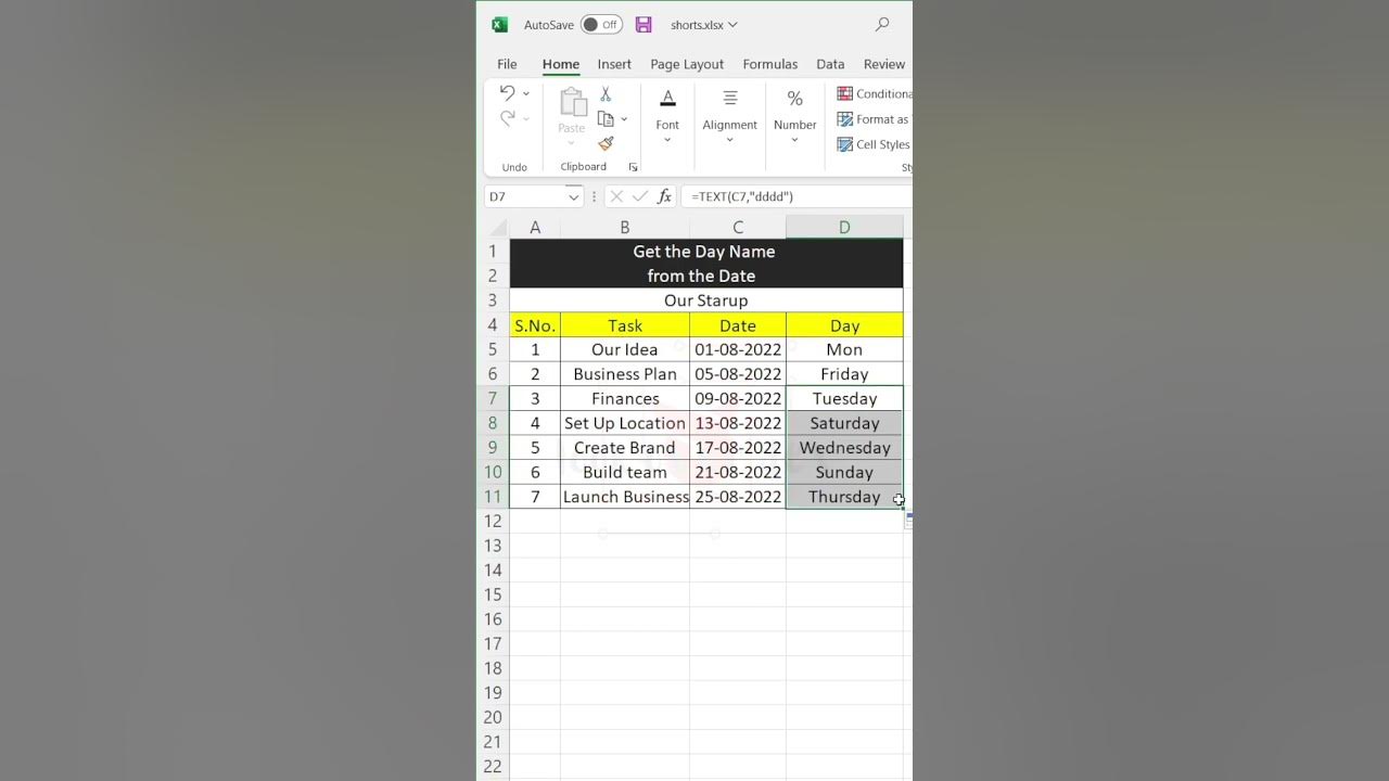 Excel Tips Tricks Get The Day Name From Date Data Entry Ms excel-tips-tricks-get-the-day-name-from-date-data-entry-ms