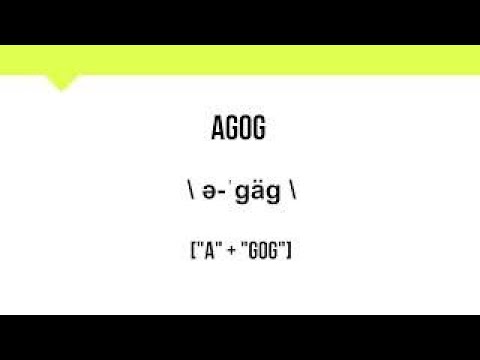 How To Pronounce Agog | Meaning | Pronunciation - YouTube