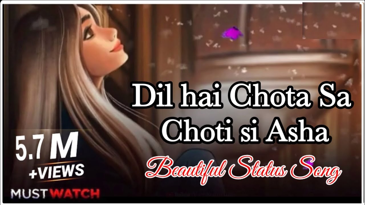 Dil hai Chota Sa Choti si Asha|Female version status Video|# ...