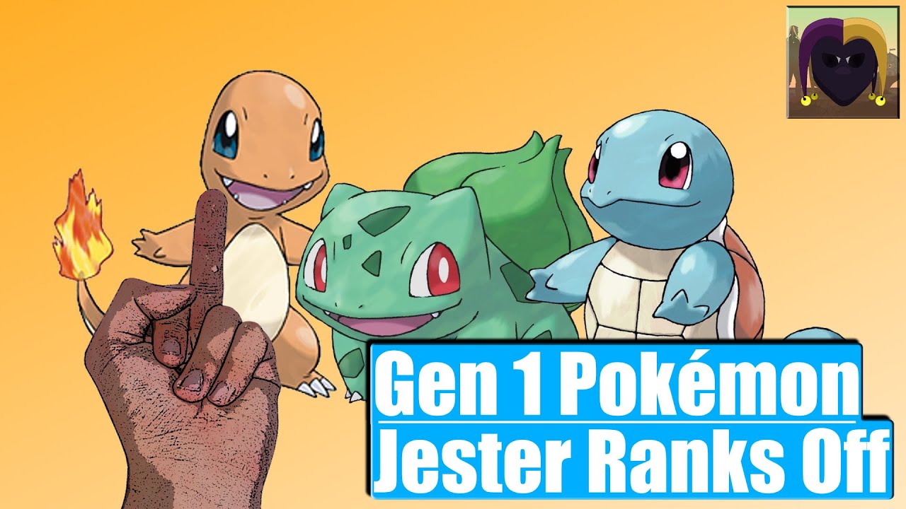Gen 1 Pokemon! | Jester Ranks Off! - YouTube