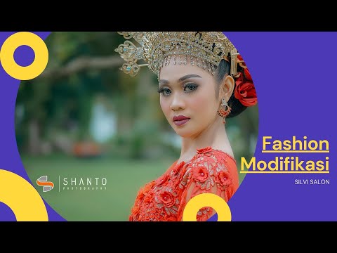 Merah menggoda fashion Modifikasi 'MUA Silvi Salon'
