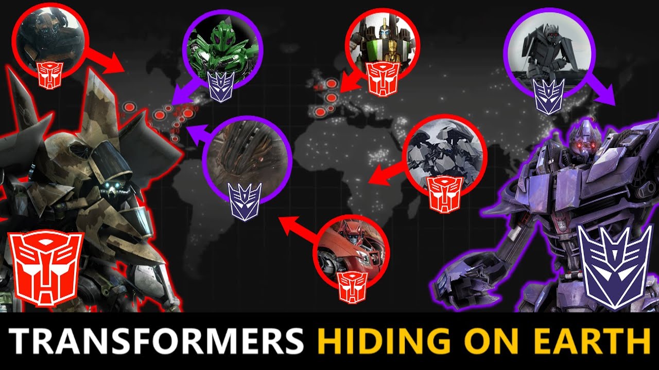 All The Hidden Transformers Around The World! Transformers Are ...