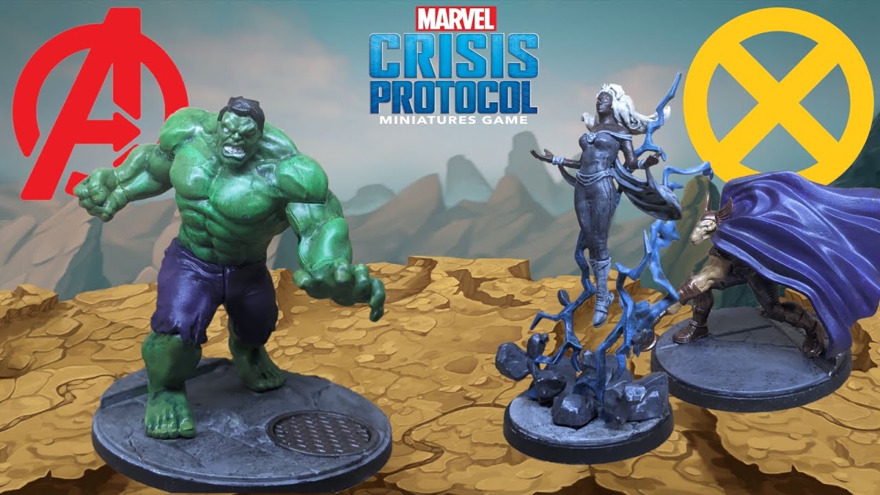 X-Men Vs Avengers ~ LIVE Marvel Crisis Protocol League Battle Report #8 ...