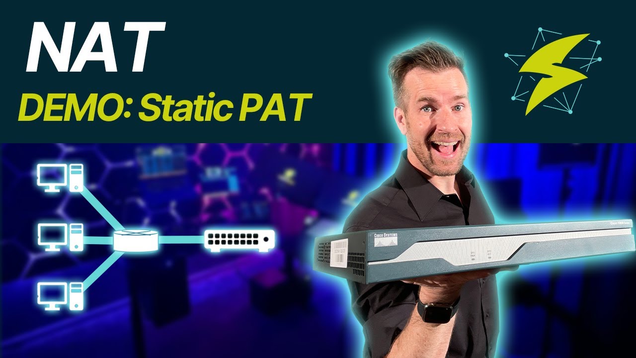 CCNA WANs 10-6: DEMO: Static PAT - YouTube