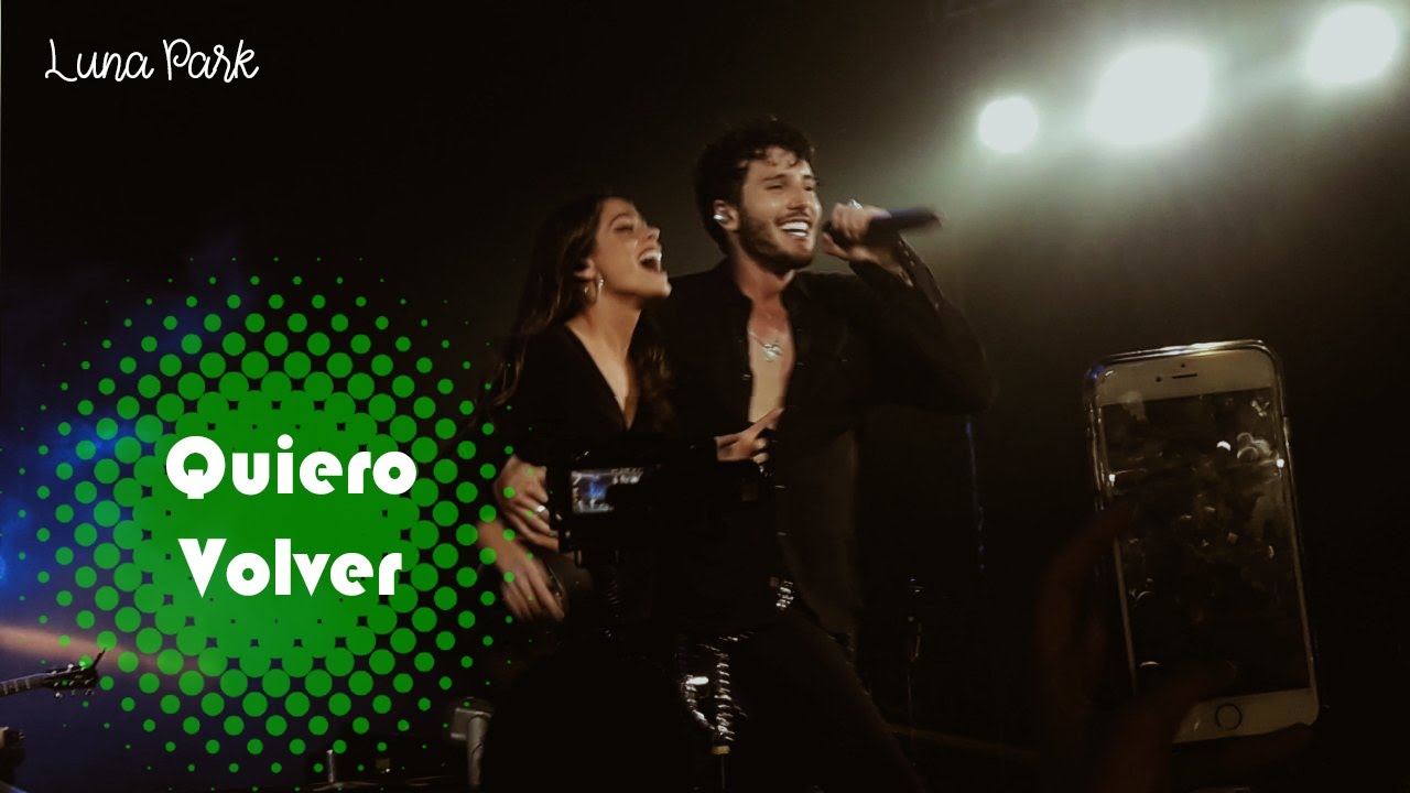 Quiero Volver - Tini e Sebastian Yatra - Luna Park (YatraYatra Tour ...