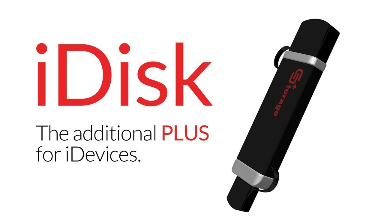Storage+ iDisk the additional PLUS for iDevices - YouTube
