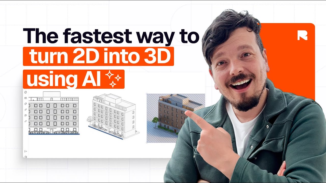 The Fastest Way to Turn 2D Floor Plans into 3D Views using AI - YouTube