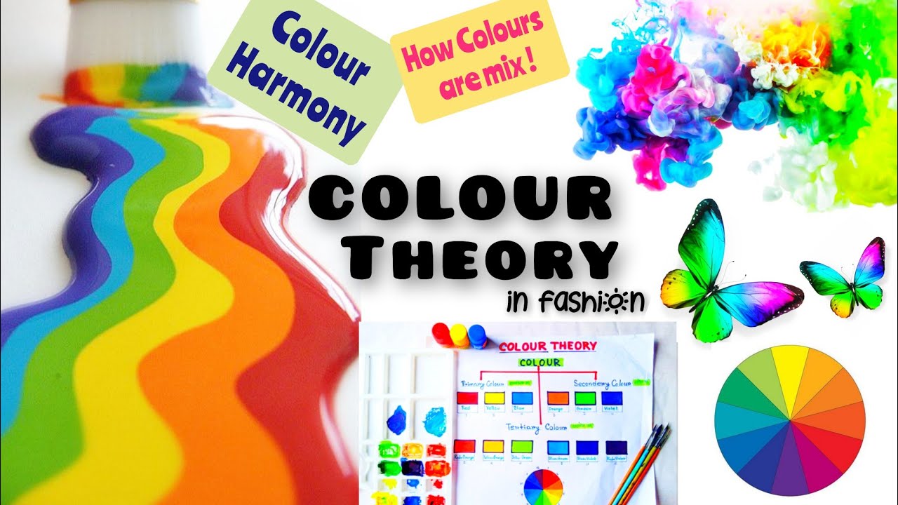 Colour Theory in Fashion Design / Colour Wheel/ Colour Mixing Process ...